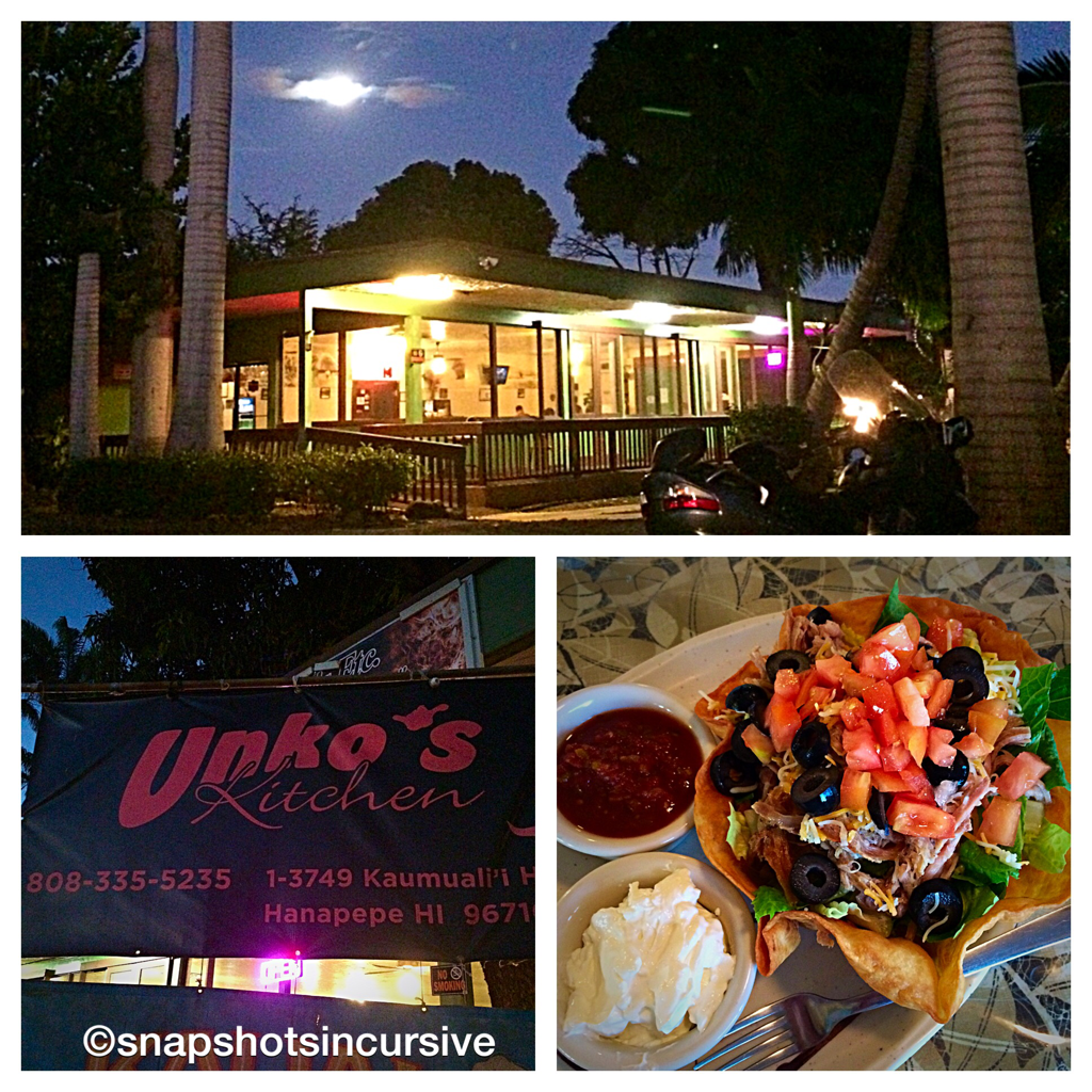 Dining Outside the Home: Unko’s Kitchen in Hanapepe, Kauai ...