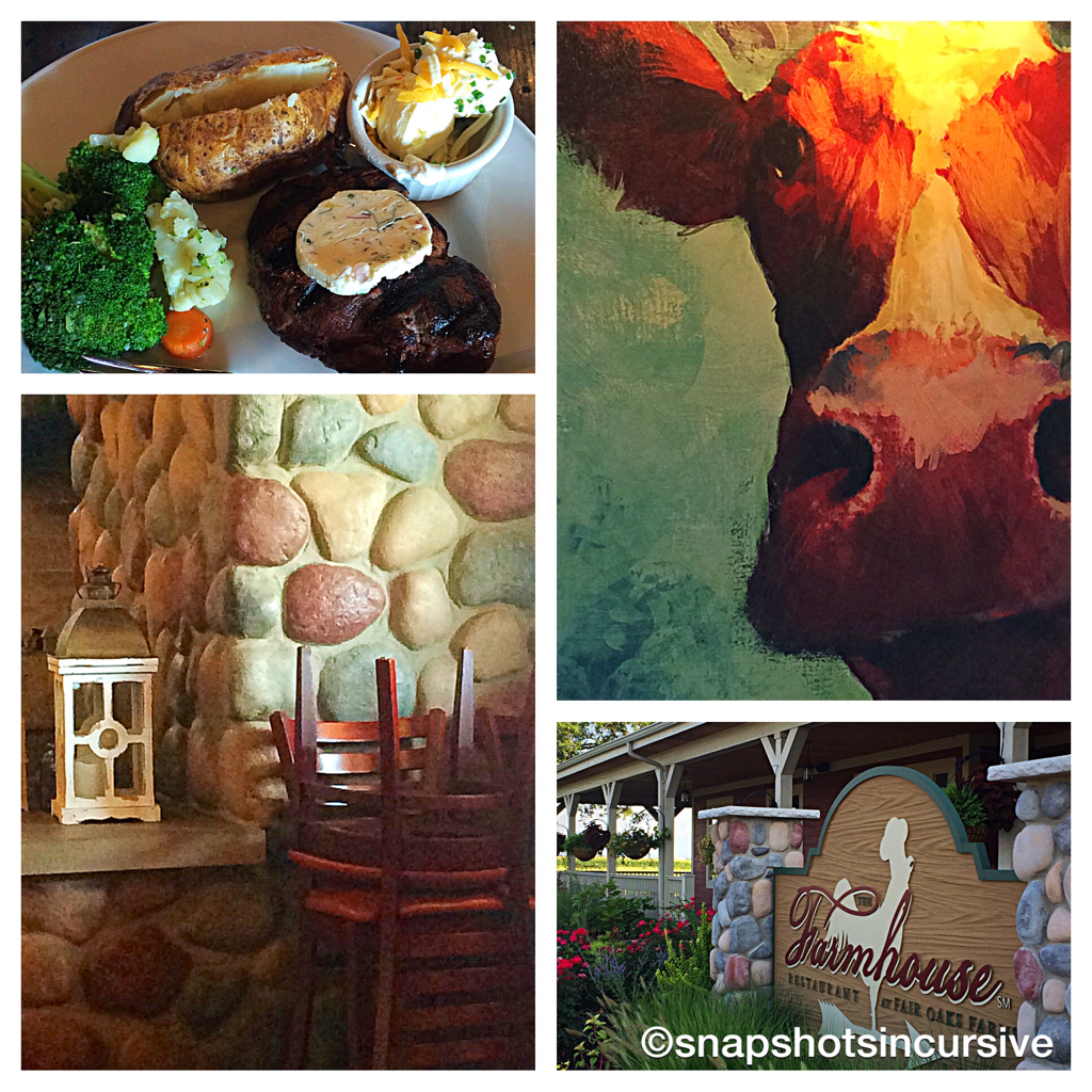 Dining Outside the Home: Farmhouse Restaurant in Fair Oaks, Indiana ...