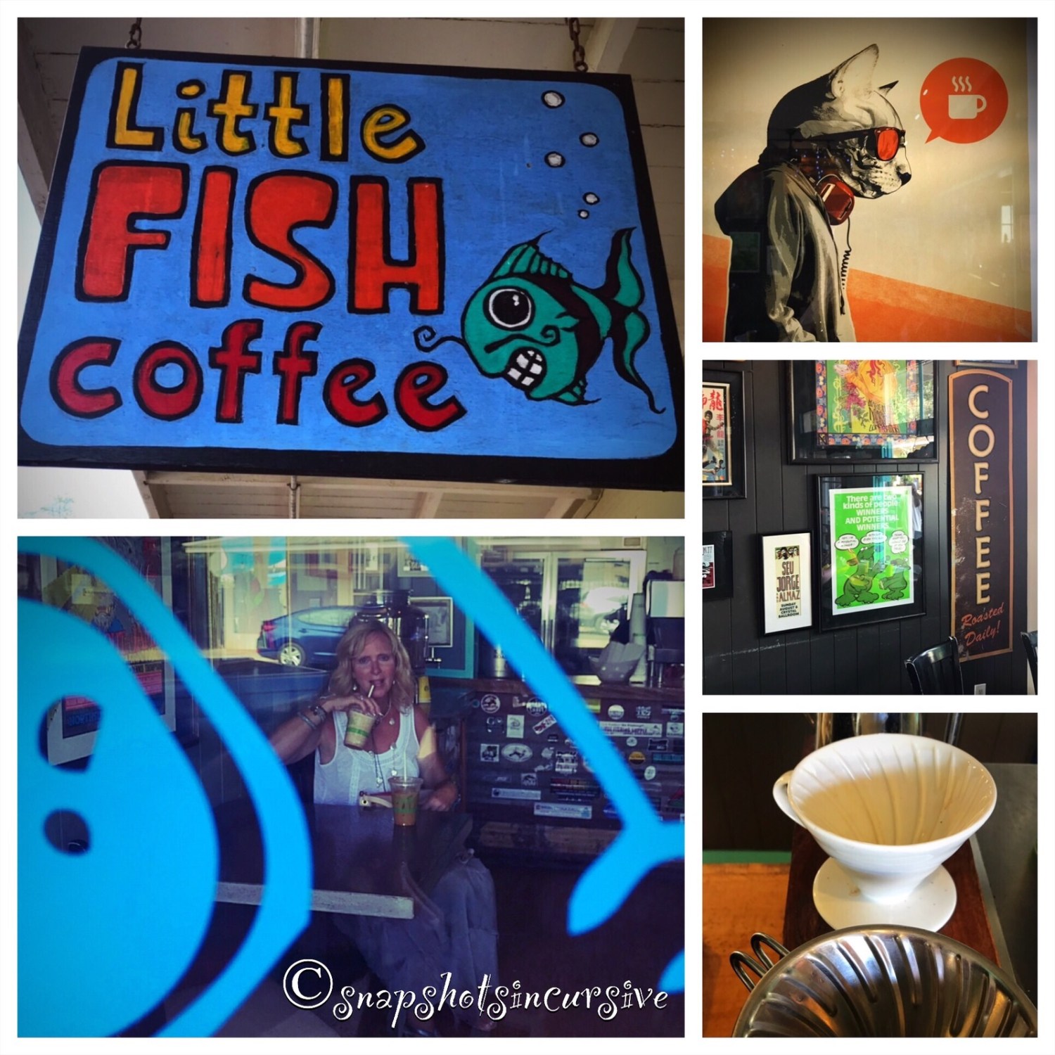 Little Fish Coffee in Hanapepe, Kauai | snapshotsincursive
