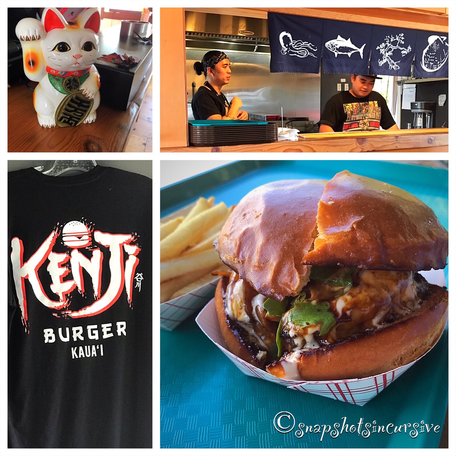 Kenji Burger in Kapaa, Kauai | snapshotsincursive