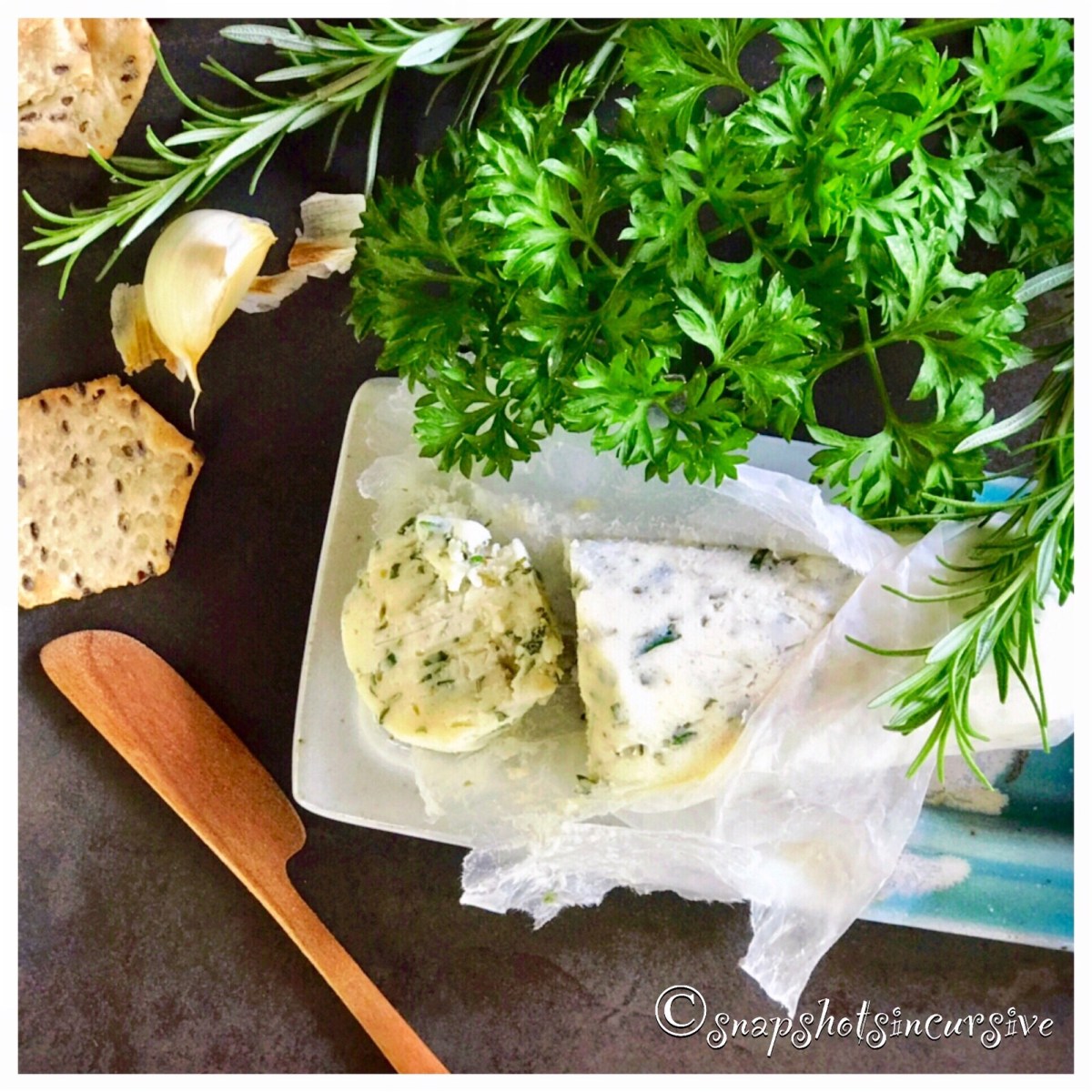 Quick Savory Butter | snapshotsincursive