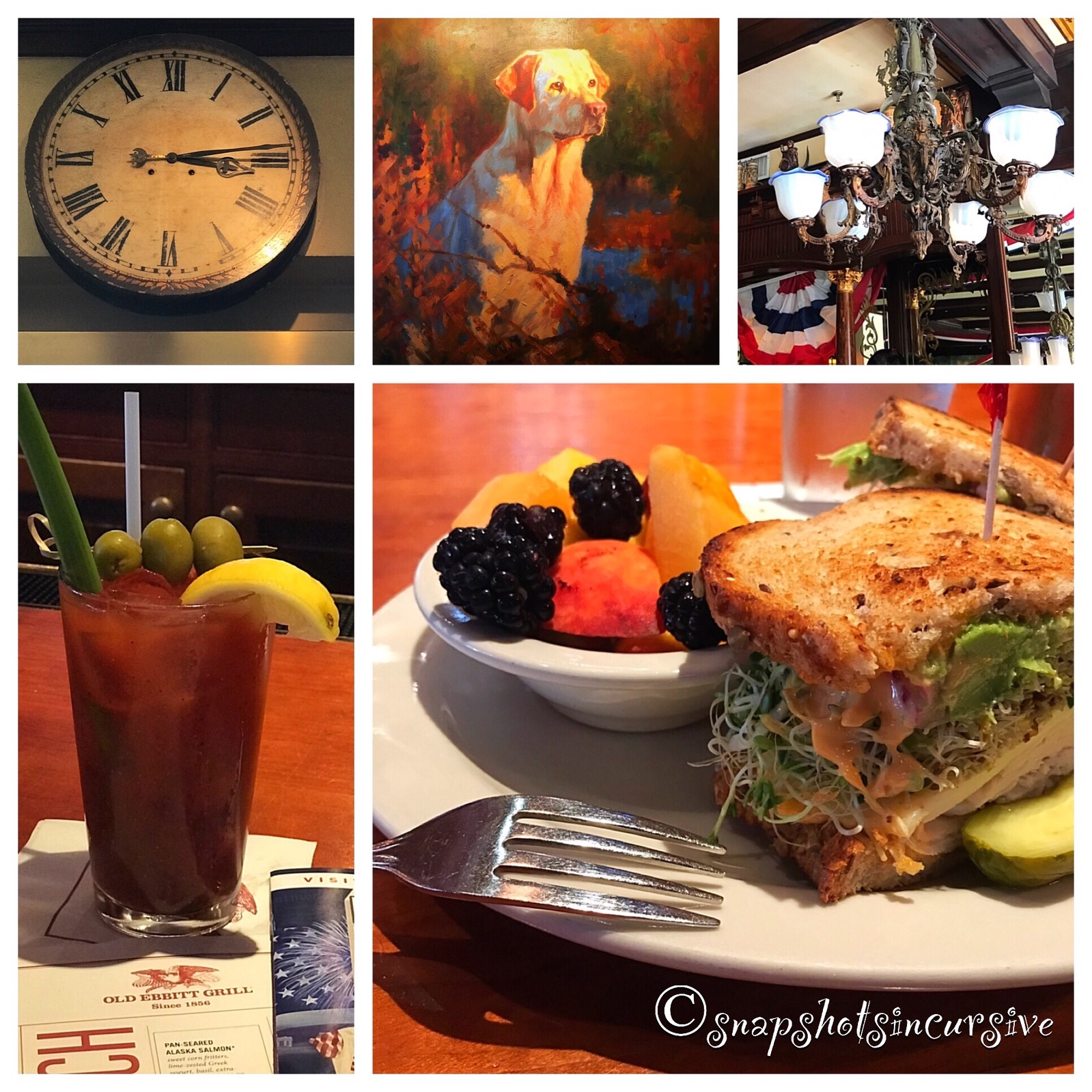 Old Ebbitt Grill in Washington, DC | snapshotsincursive