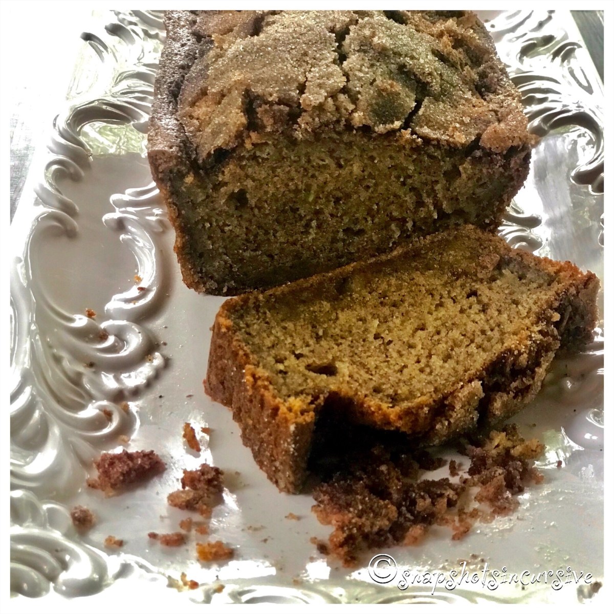 Zucchini ‘Nana Bread | snapshotsincursive