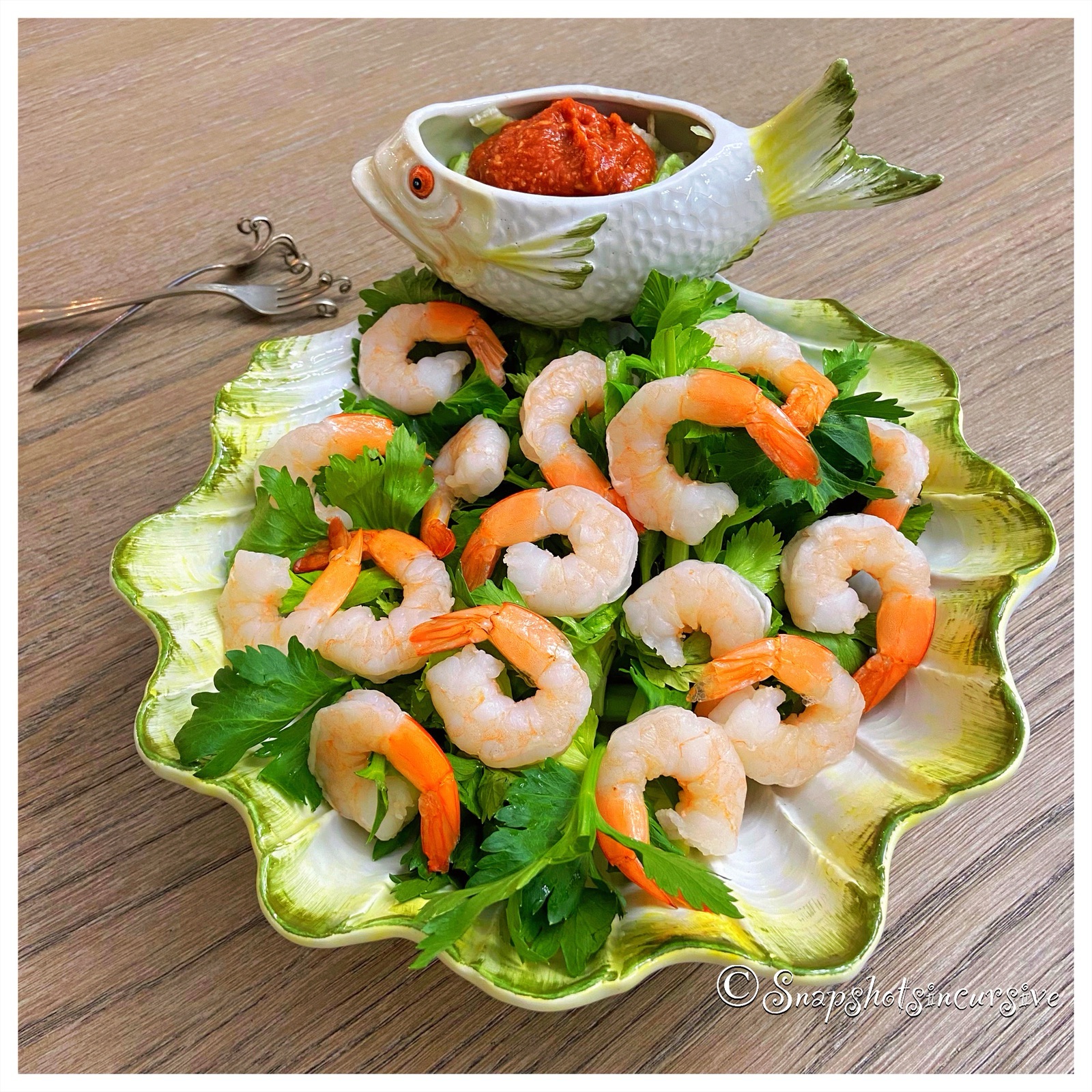 Jumbo Shrimp Cocktail | snapshotsincursive