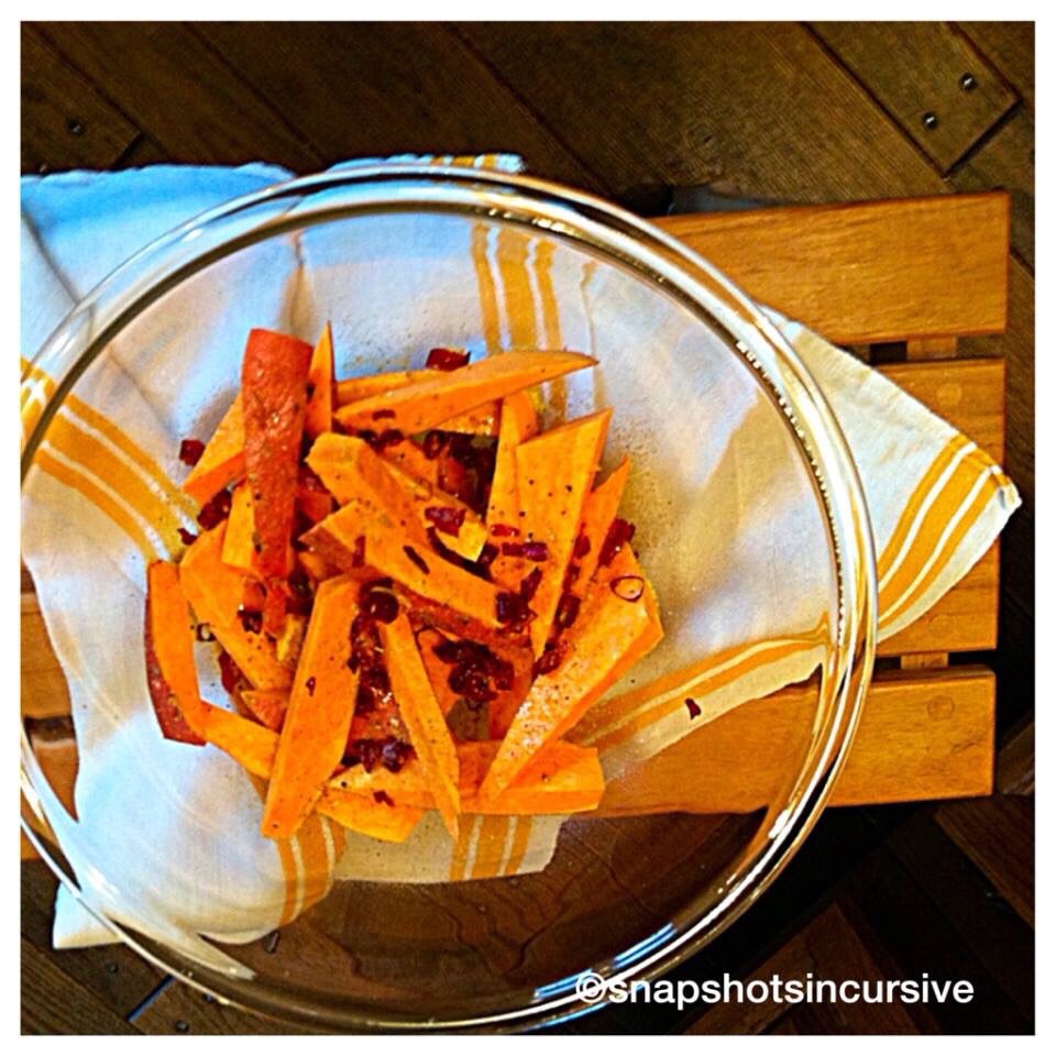 Yam Sticks | snapshotsincursive