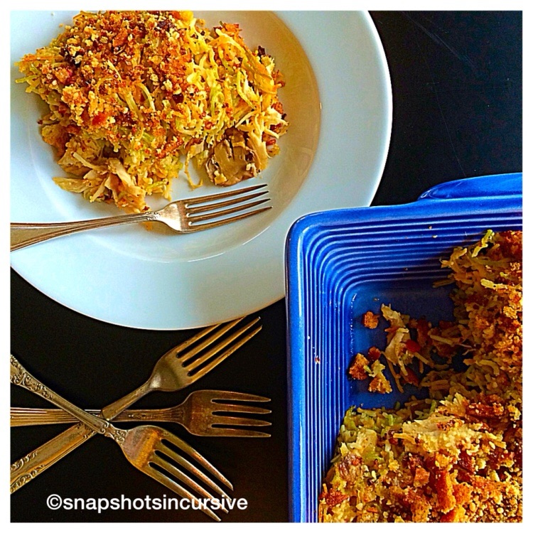 Timely Turkey Tetrazzini | snapshotsincursive